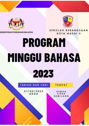 BUKU PROGRAM MINGGU BAHASA 2023 - g-93037224 Flip PDF | AnyFlip