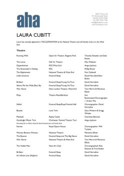laura cubitt - ahatalent.co.uk - AHA | Actors and ...-Guset User Flip ...