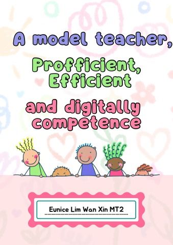 A model teacher, proficient,efficient and digitally competent - EUNICE ...