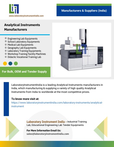 Analytical Instruments Manufacturers - Laboratory Instrument India Flip ...