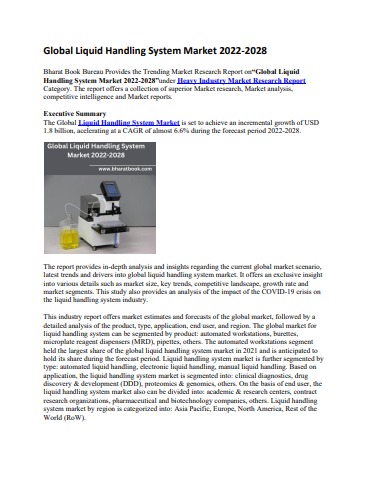 Global Liquid Handling System Market 2022-2028 - vidhyanigam98 Flip PDF ...