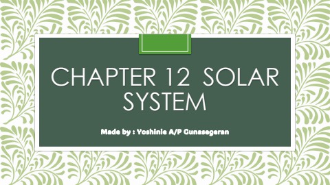 Science Chapter 12