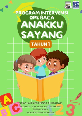 BUKU PROGRAM OPS BACA "ANAKKU SAYANG" TAHUN 1 SESI 2024-2025 - CIKGU ...