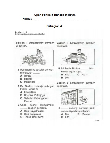 Malay test - faiza.basrawi Flip PDF | AnyFlip