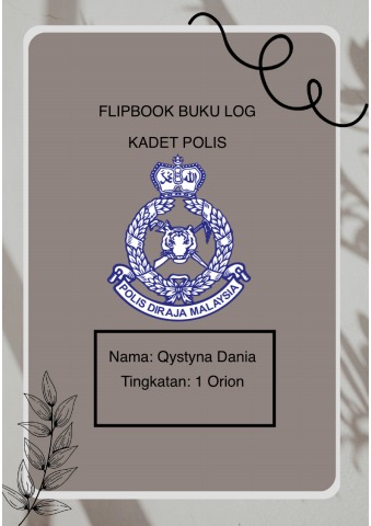 BUKU LOG KADET POLIS