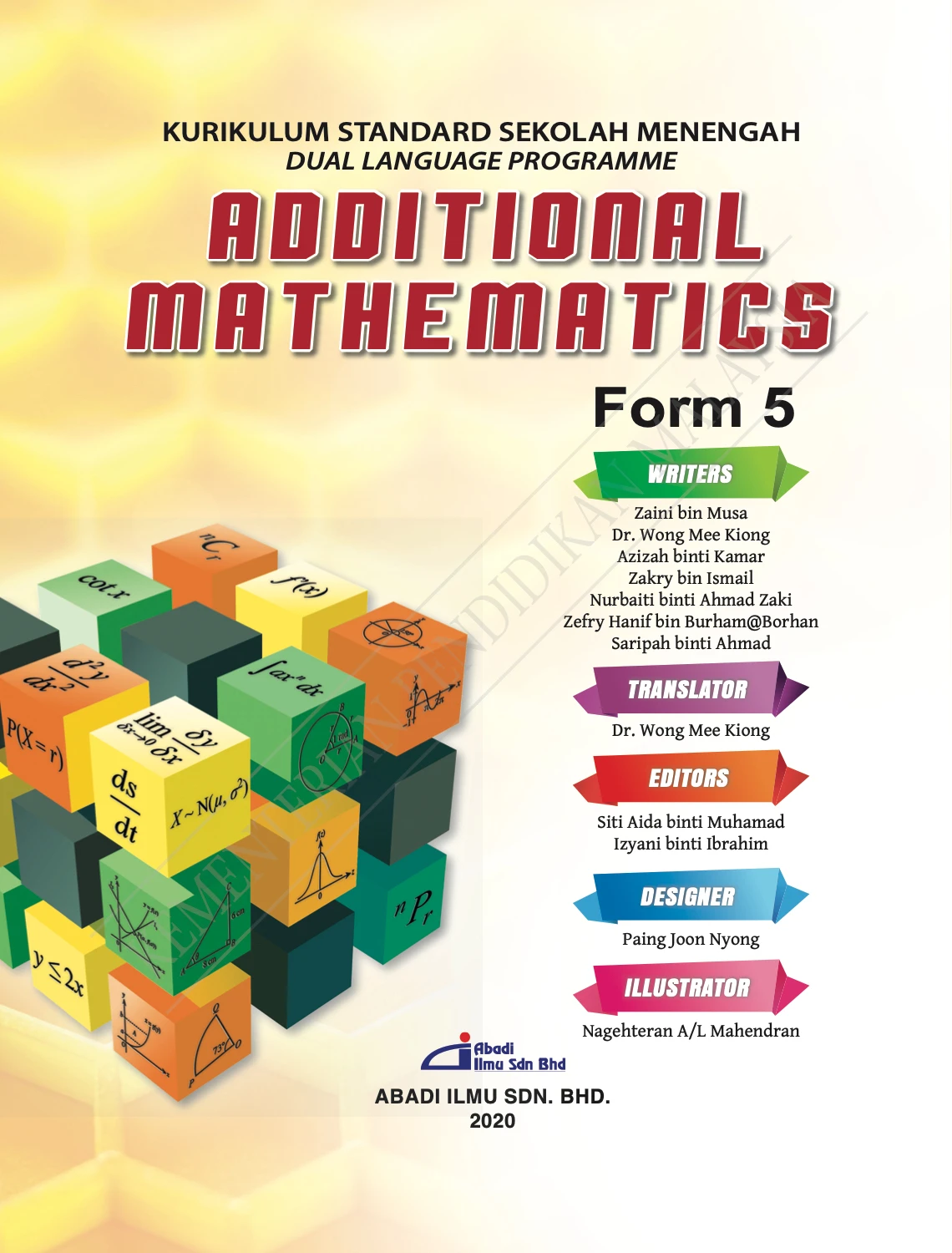 Teks Book Additional Mathematics KSSM (F5)