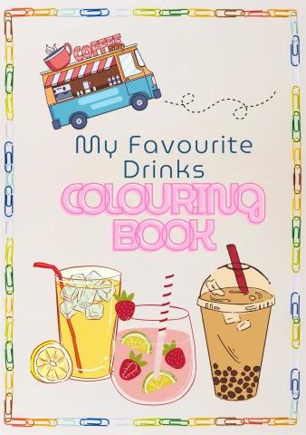 My Favourite Drinks Coloring Books