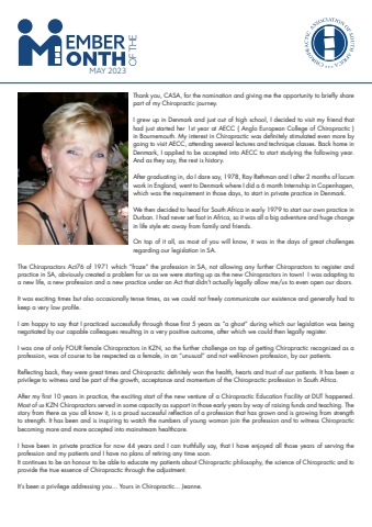 CASA Member of the Month for May 2023 - Quintinmiddleton Flip PDF | AnyFlip