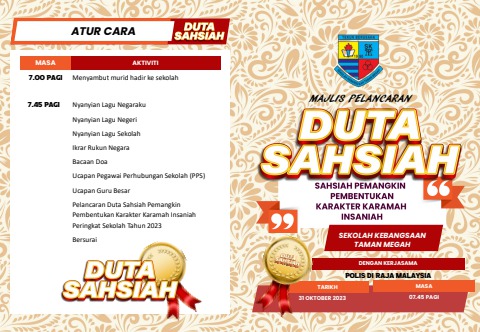 BUKU PROGRAM DUTA SAHSIAH 2023 - ARIF FARHAN BIN ASRI KPM-Guru Flip PDF | AnyFlip