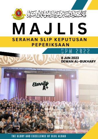 MAJLIS SERAHAN SLIP KEPUTUSAN SPM 2022 MRSM SUNGAI BESAR - wsyuhada ...