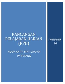RPH MINGGU 36 - NOOR ANITA BINTI JAAFAR - g-20347327 | Membalik PDF Dalam talian | AnyFlip