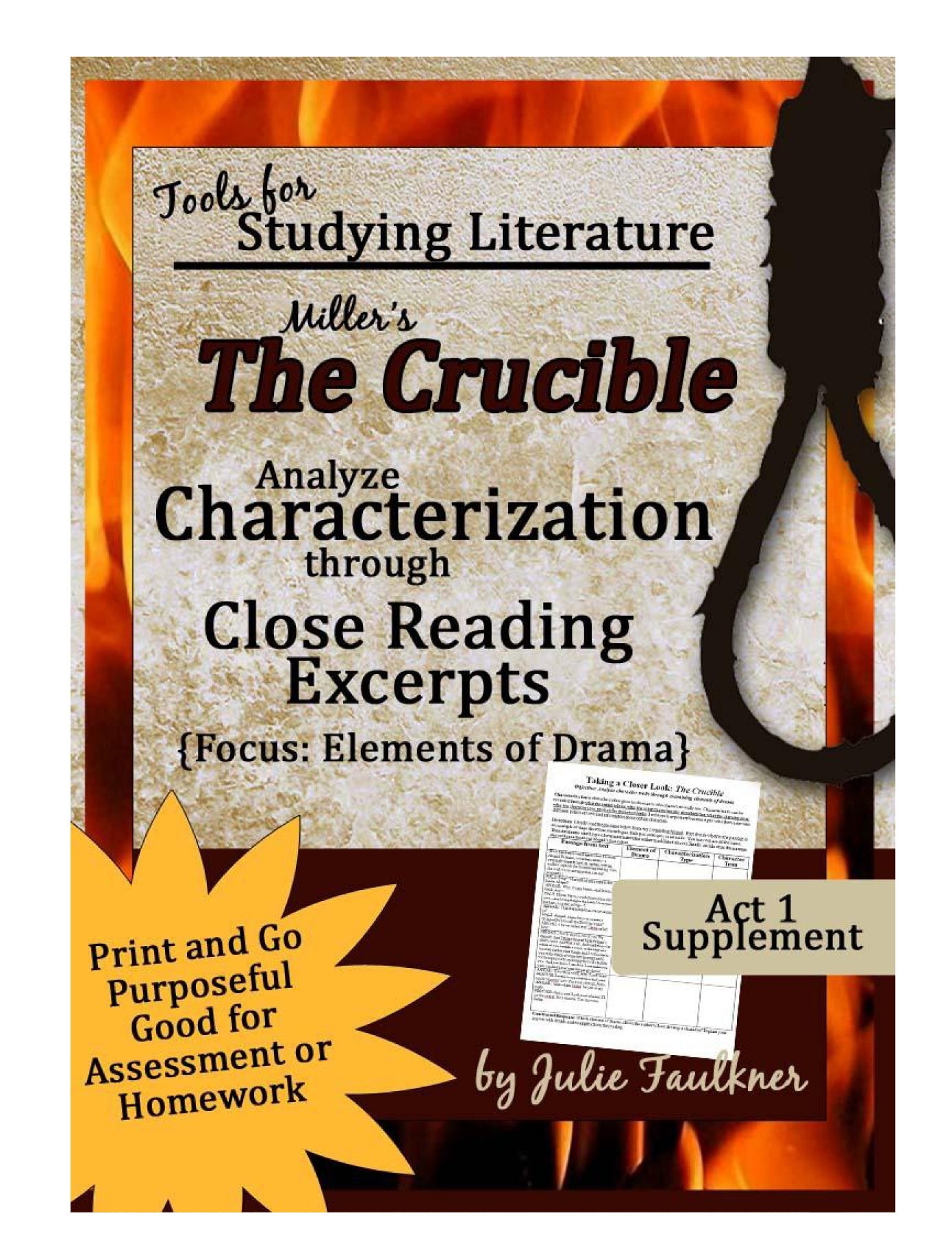 Abigail Williams The Crucible Wanted Poster