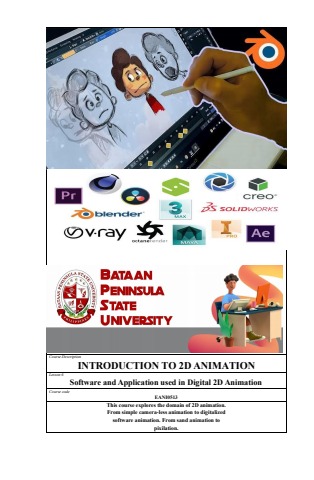 LESSON 6 - SOFTWARE AND APPLICATION USED IN DIGITAL 2D ANIMATION ...