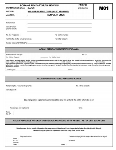 BORANG M01 - Nandakishore Rajesh Flip PDF | AnyFlip