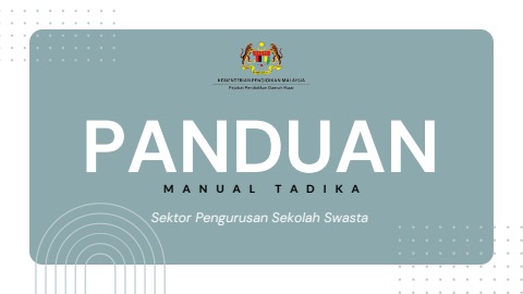 PANDUAN TADIKA