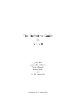 yii2-guide.en - Guset User Flip PDF | AnyFlip