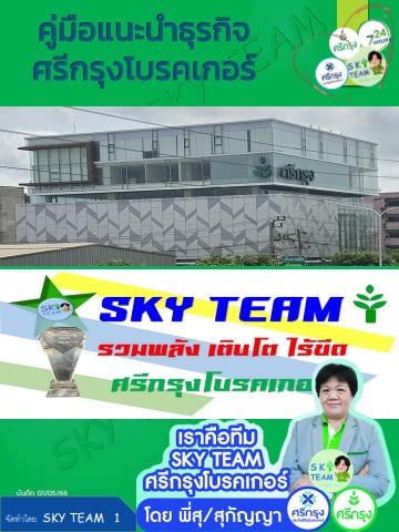 2566-คู่มือแนะนำการทำงาน SKY TEAM - พี่สุคนดูแลประกันภัย ศรีกรุงโบรคเกอร์ Flip PDF | AnyFlip