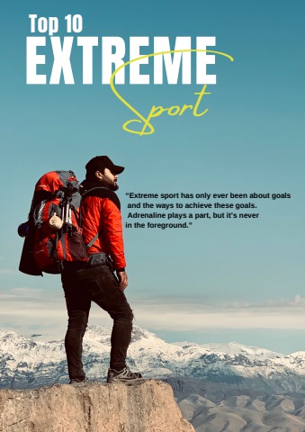 top 10 extreme sport