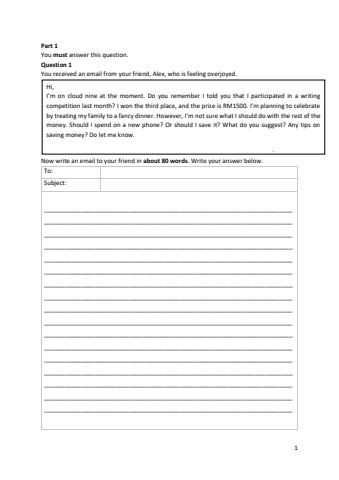 ENGLISH PAPER 2