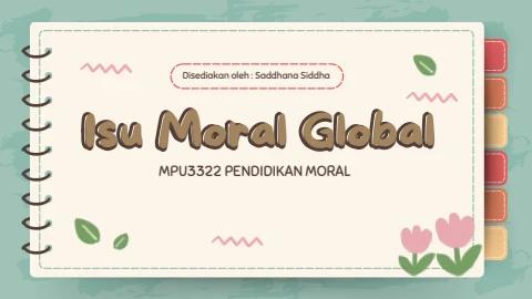 ISU MORAL - GLOBAL