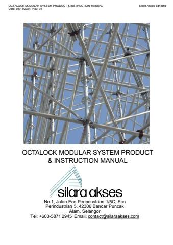 Product Instruction Manual_Octalock Modular System