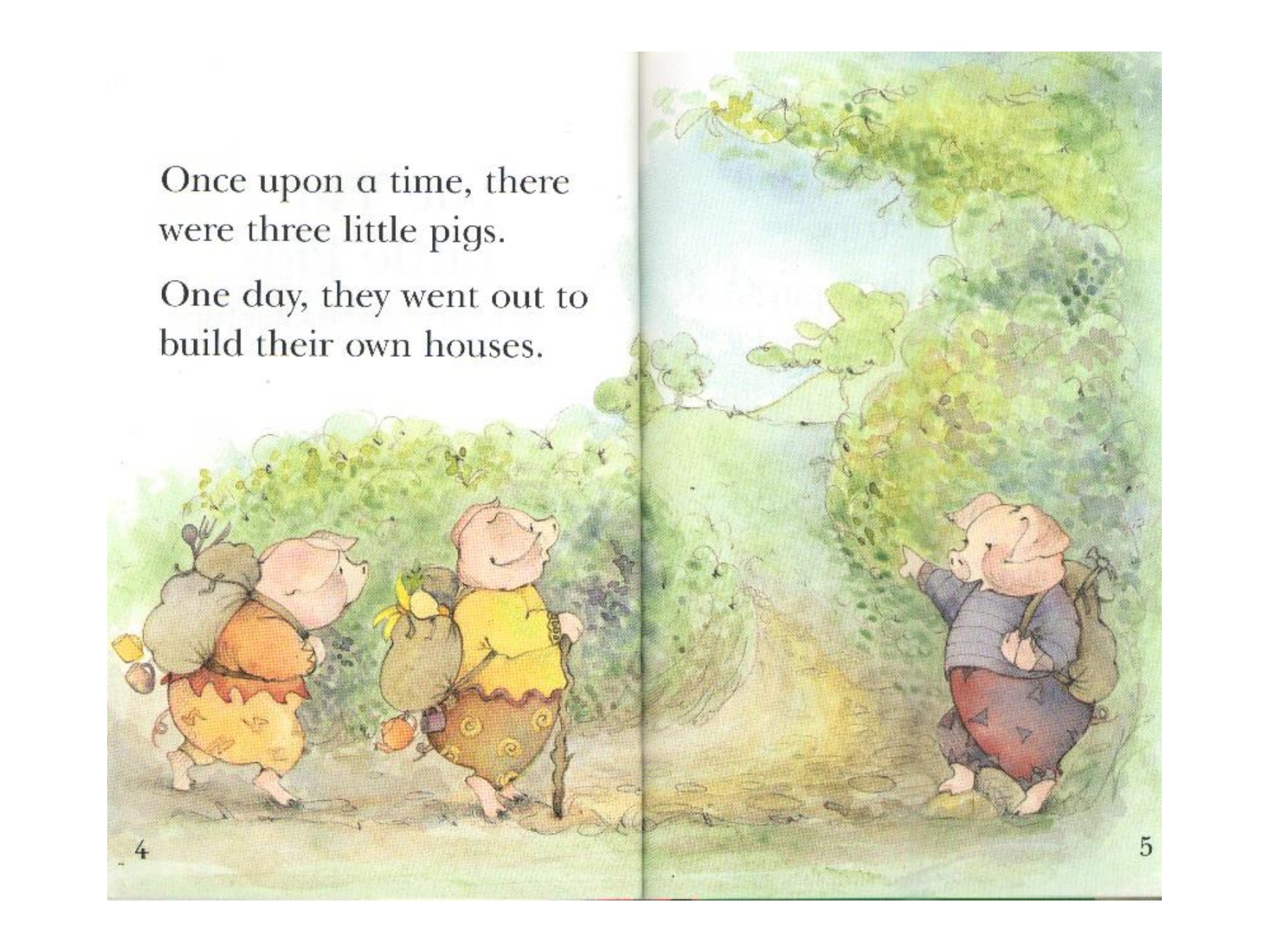 Three Little Pigs Story Online