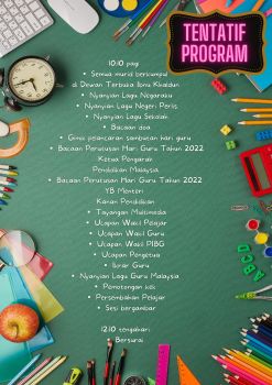 Tentatif Sambutan Hari Guru 2022 2023 - nazmi2108 Flip PDF | AnyFlip