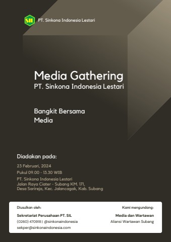 Undangan Media Gathering SIL 2024 Media dan Wartawan - rezi pranajaya ...