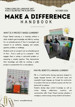 Make a Difference Project Handbook 2022 - g-18348940 Flip PDF | AnyFlip