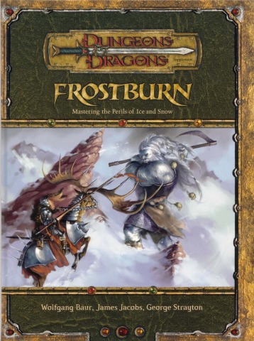 (ENG) D&D 3.5 Ed. - Frostburn - Mastering The Perils of Ice and Snow ...