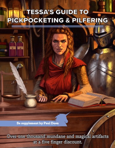 (ENG) D&D 5a Ed. - Tessa’s Guide to Pickpocketing and Pilfering