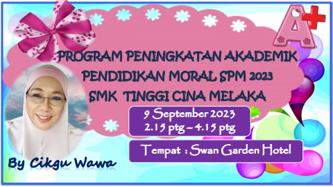 PROGRAM PENINGKATAN AKADEMIK SMK TINGGI CINA MELAKA 2023 - Flip PDF ...