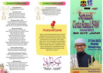 Buku Program Semarak Cinta Rasul SAW - masyati karim Flip PDF | AnyFlip