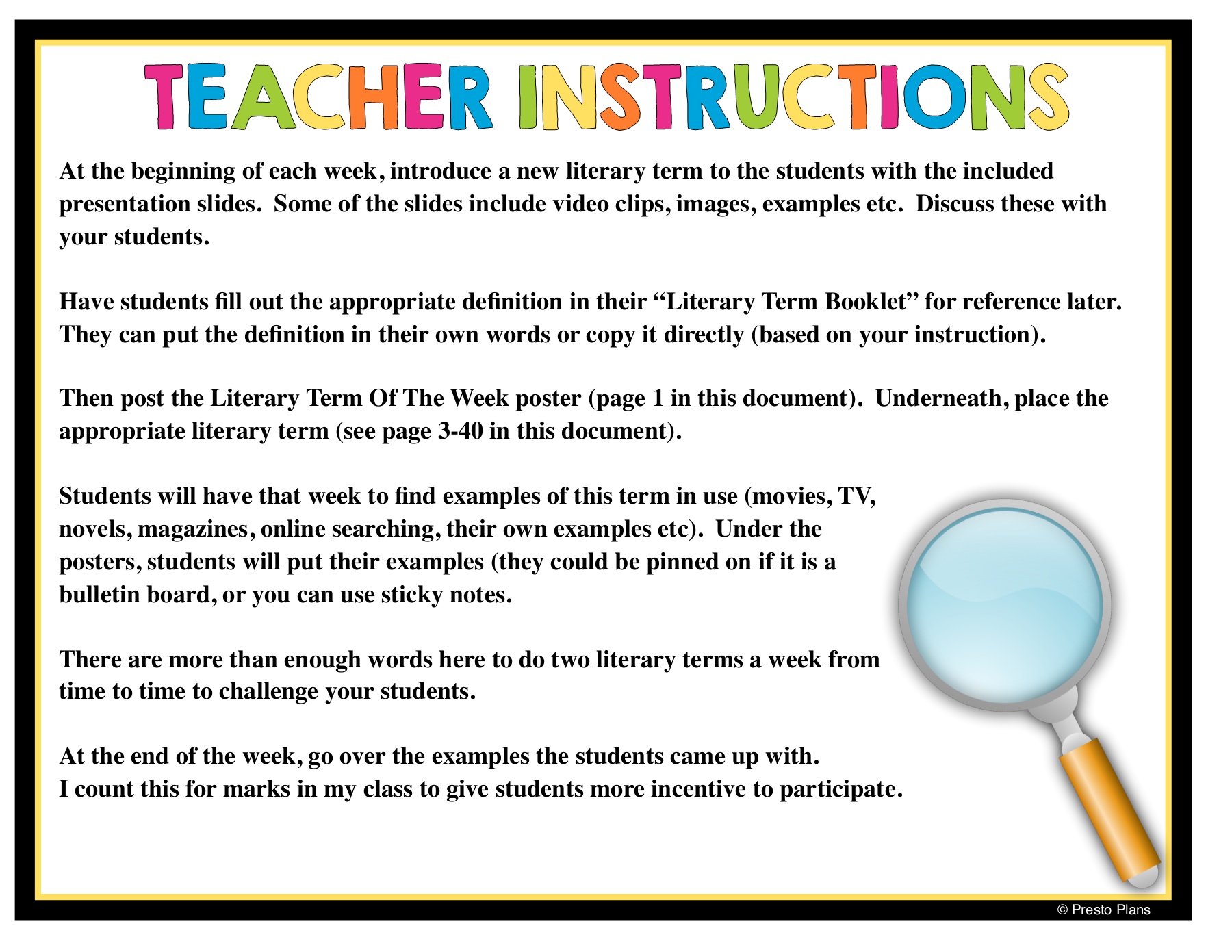 Imagery Literary Term Example Literary Device Figurative Language