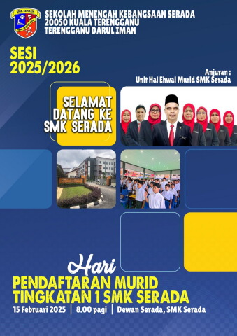 HARI PENDAFTARAN PELAJAR TINGKATAN 1 SMK SERADA SESI 2025 ...