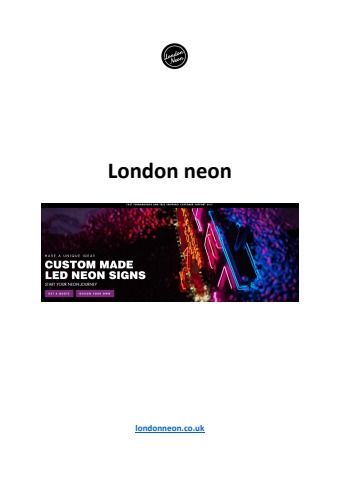London neon - londonneon98 Flip PDF | AnyFlip