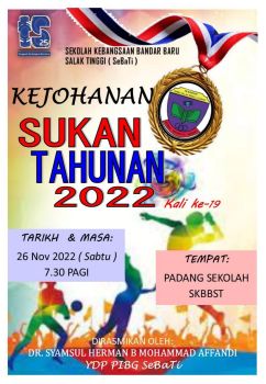 BUKU PROGRAM HARI SUKAN SEKOLAH 2022 - Noor Sapinas Mohamad Salleh Flip ...