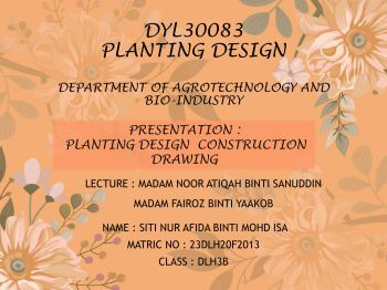 PLANTING DESIGN PORTFOLIO - sitinurafidabintimohdisa Flip PDF | AnyFlip