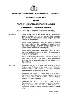 Perkap no 18 KURIKLUM DAN LAT SATPAM - qisma.albarokah Flip PDF | AnyFlip
