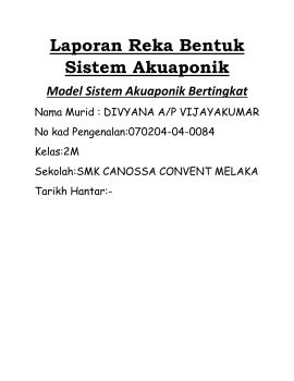 RBT AKUAPONIC FORM 2 - m-8882824 | Membalik PDF Dalam talian | AnyFlip