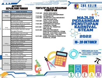 Brosur Majlis Perasmian Penutupan Karnival STEAM SMKK 2022 - g-56073451 Flip PDF | AnyFlip