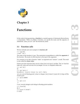 Python Chapter 3: Functions - oscar.gracias Flip PDF | AnyFlip
