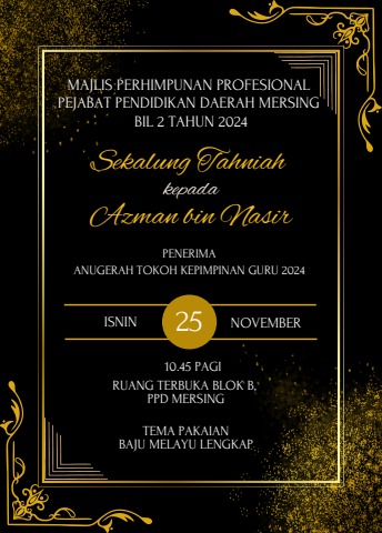 Jemputan Cikgu Azman bin Nasir