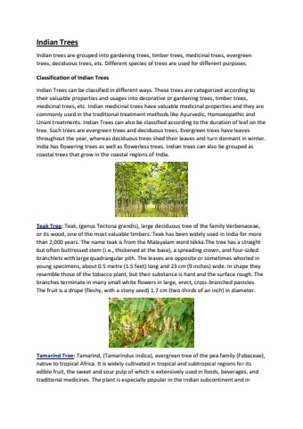 Indian Trees 1 - indianetzonecom Flip PDF | AnyFlip