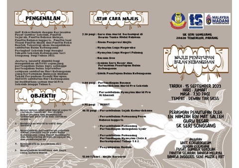 MAJLIS PENUTUPAN BULAN KEBANGSAAN 2023 - g-84166531 Flip PDF | AnyFlip