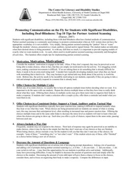 AAC Handout10 Partner Assisted Scanning - Guset User Flip PDF | AnyFlip