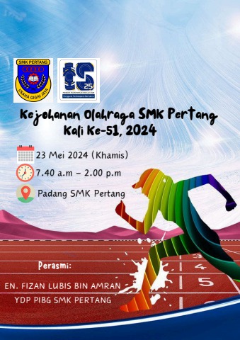 Kejohanan Olahraga SMK Pertang Kali Ke-51, 2024