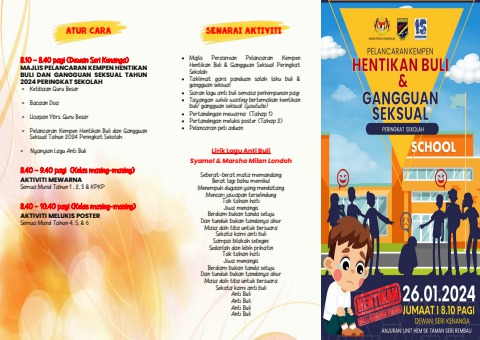 Buku Program Pelancaran Kempen Hentikan Buli & Gangguan Seksual Peringkat Sekolah - g-16132002 ...