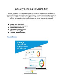 Top CRM Software - Zoxima - jeack Flip PDF | AnyFlip