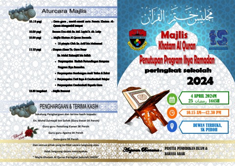 Buku Program KHATAM Quran SKP Ramadan 2024 - SK PEROH TERENGGANU Flip ...